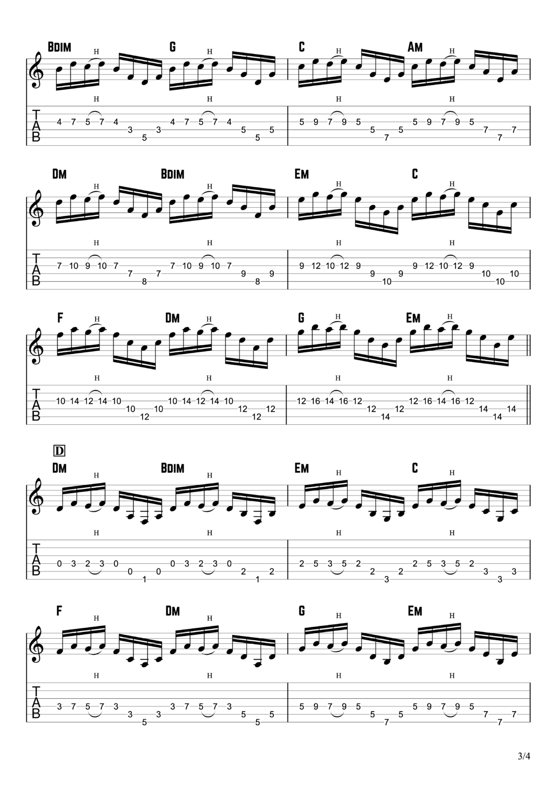Learn To Connect Scales With Triads Chords - Become Great At Guitar